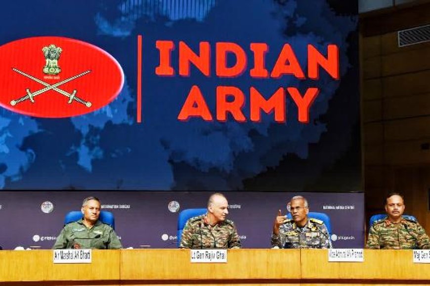 Indian Military bases, equipment operational, ready for next mission ...